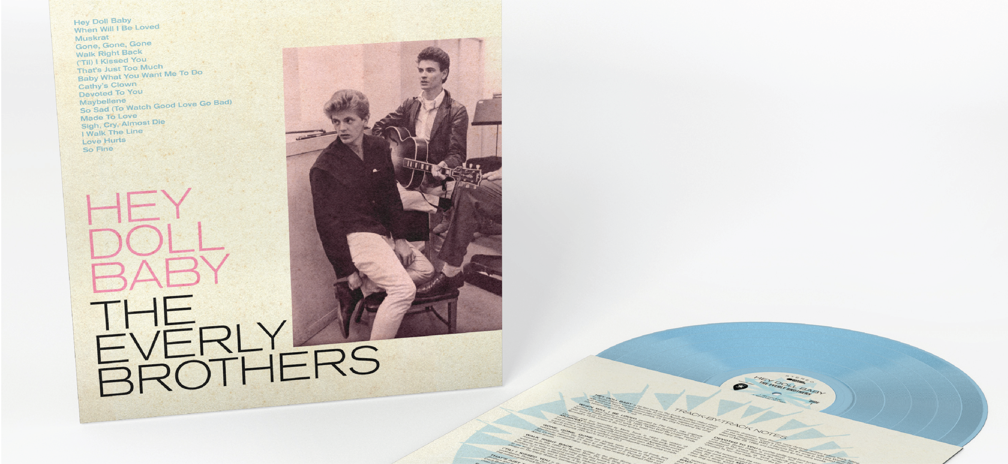 Record Store Day Limited Pressing "Hey Doll BABY" 7,500 Baby Blue Viny ...